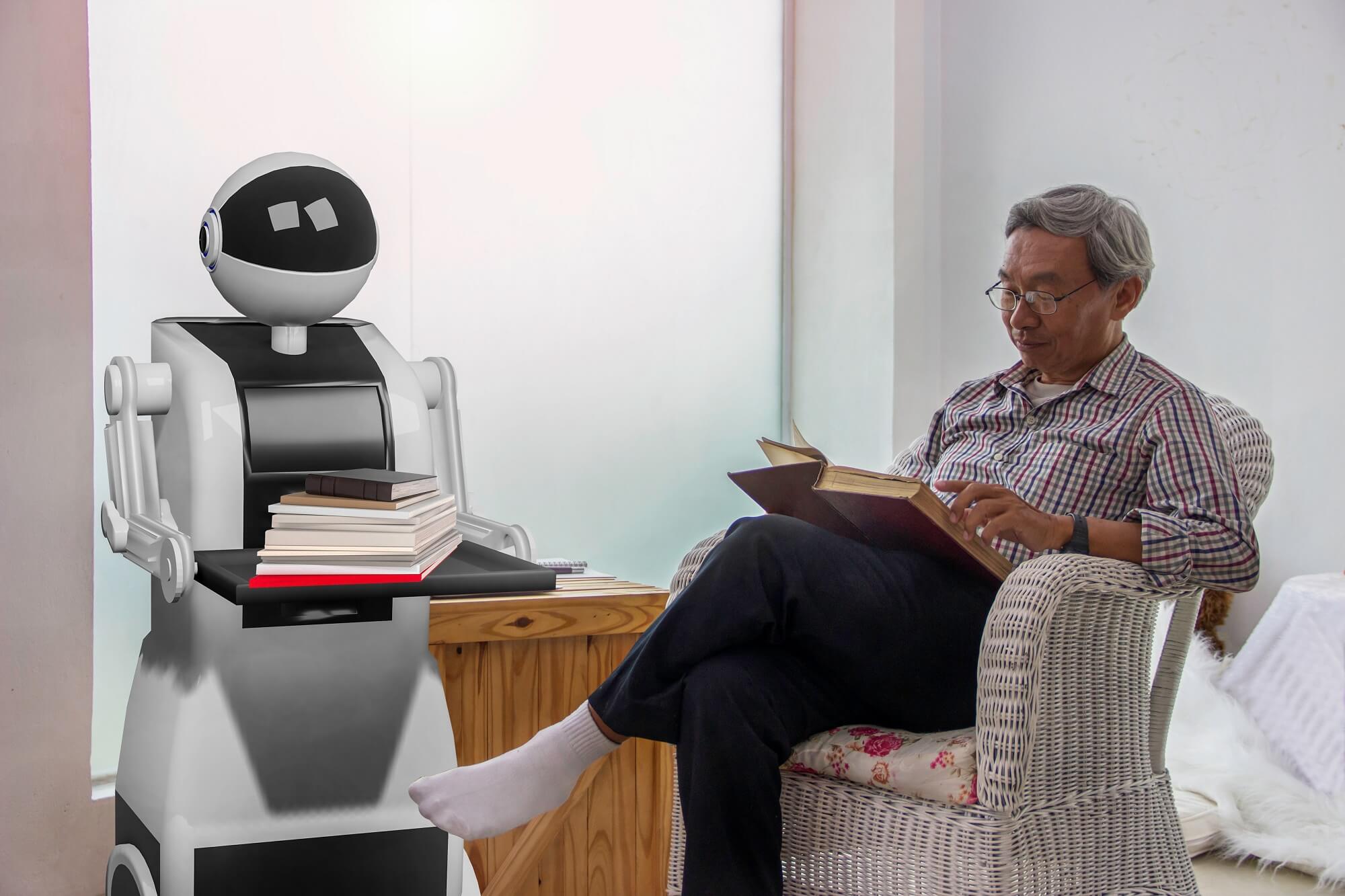 Robots may become caretakers for the elderly